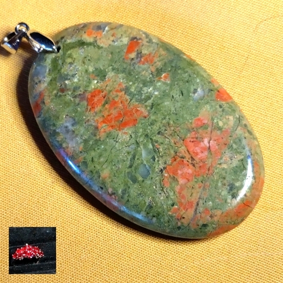 DEER2WOLF | Accessories | Mensunakite Extra Large Pendant Double ...